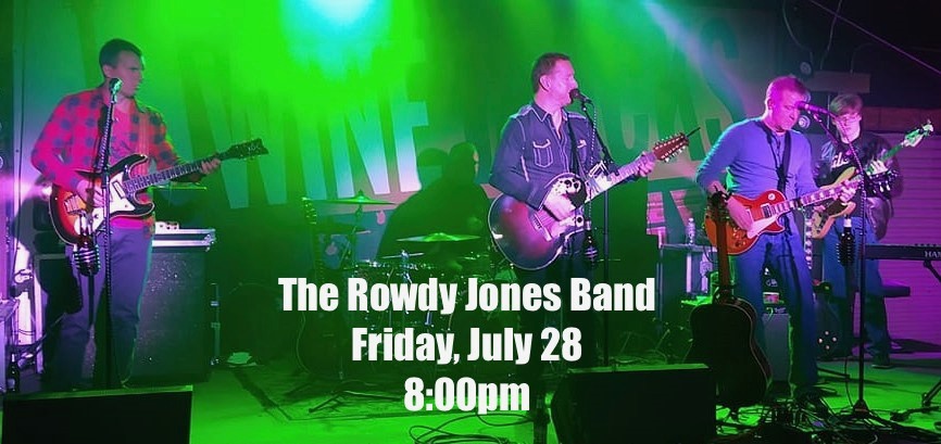 The Rowdy Jones Band at DFV! | Danenberger Family Vineyard