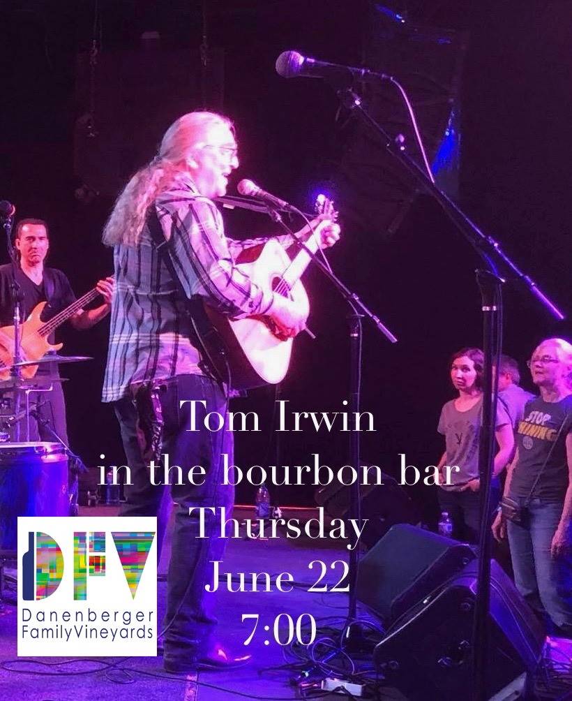 Tom Irwin in the bourbon bar | Danenberger Family Vineyard