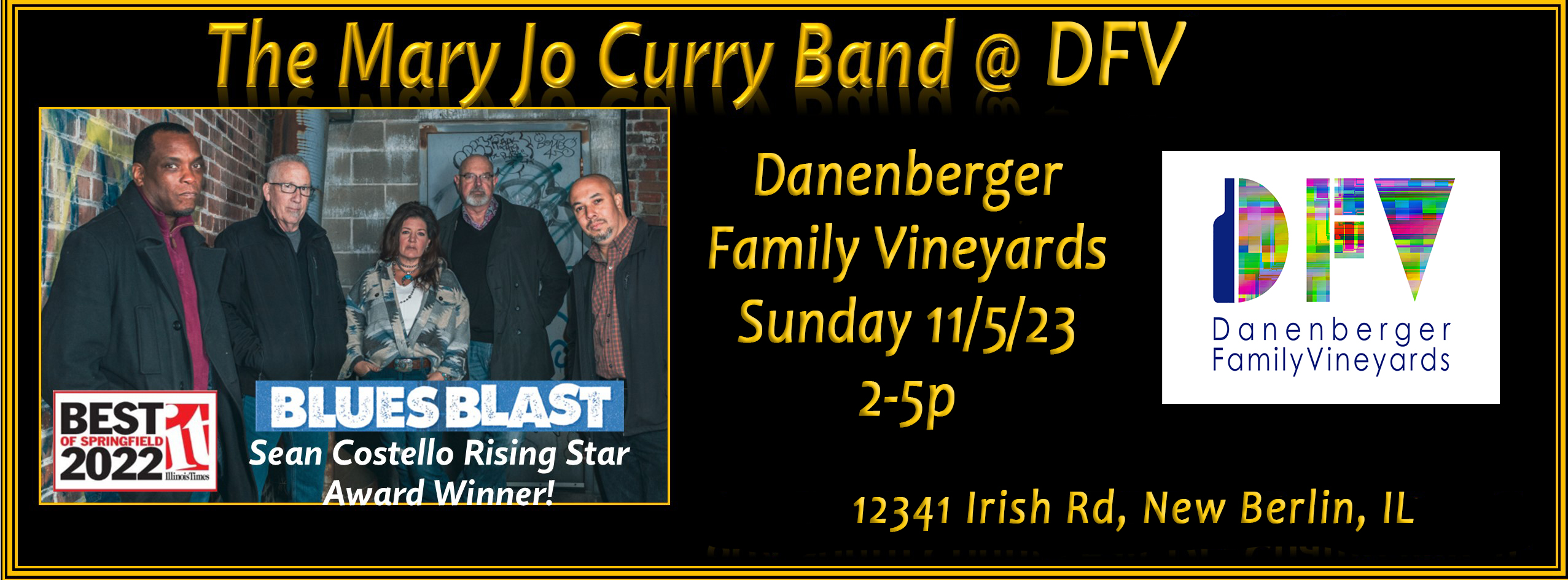 Mary Jo Curry Band at DFV | Danenberger Family Vineyard