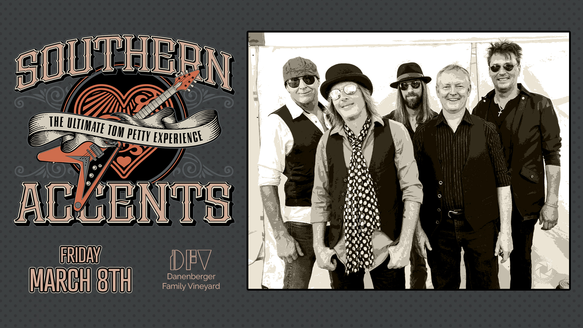 Tom Petty Tribute - Southern Accents at Danenberger Family Vineyards ...